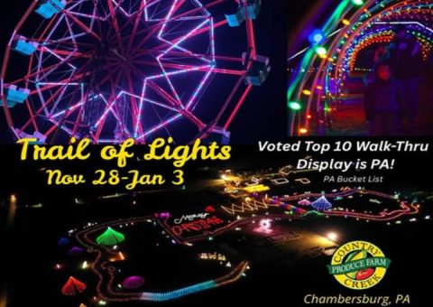 Trail of Lights | Country Creek Produce Farm, Chambersburg | Visit ...