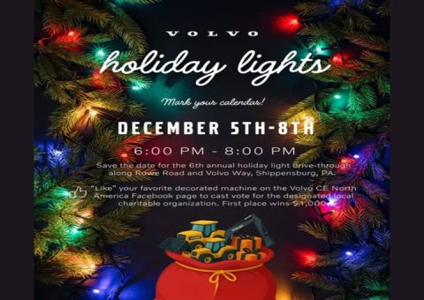 6th Annual Holiday Lights Drive Thru | Volvo Construction Equipment ...