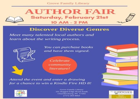 Author Fair | Grove Family Library, Chambersburg | Visit Franklin County PA